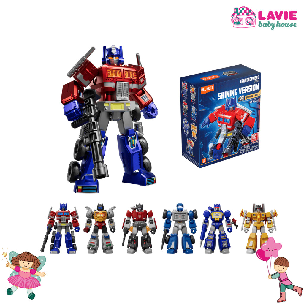 Blokees Transformers Shining Roll Out – Posable Figure Shiny Version ...