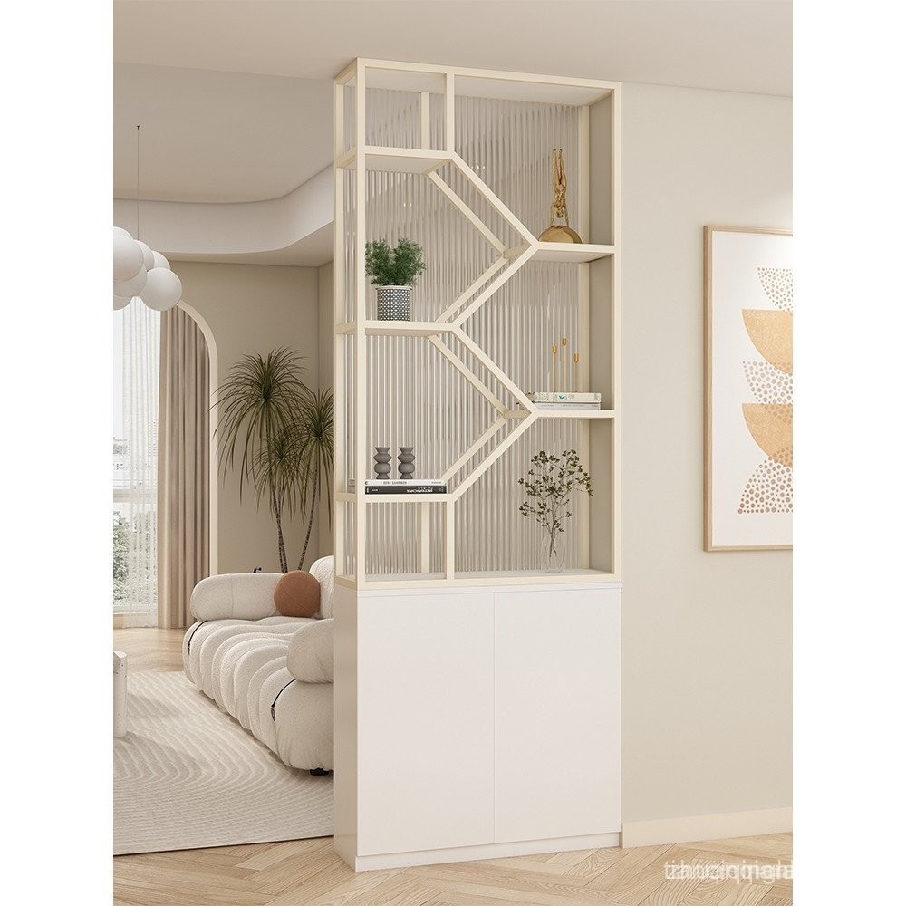 Light Luxury Living Room Entryway Half Wall Partition Cabinet Modern ...