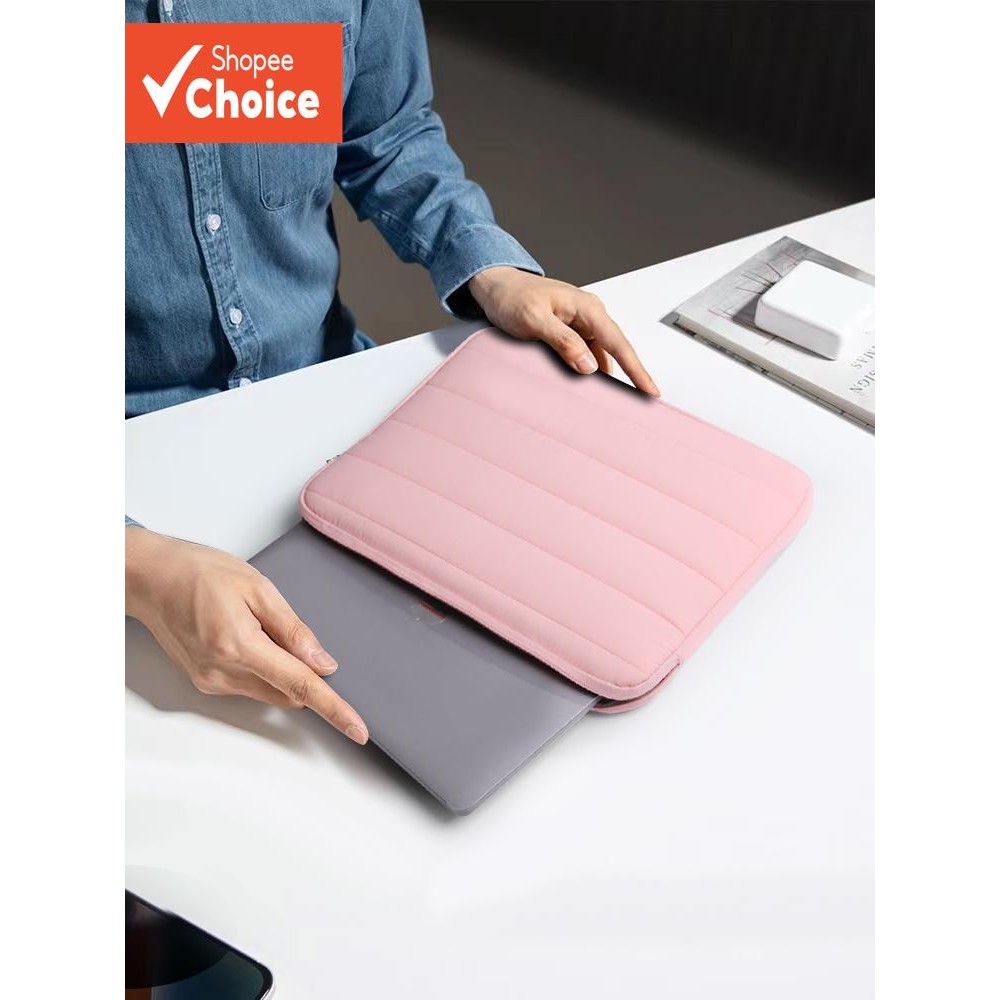 Premium Laptop Sleeve With Quilted Padding - Trendy Protective Case For ...