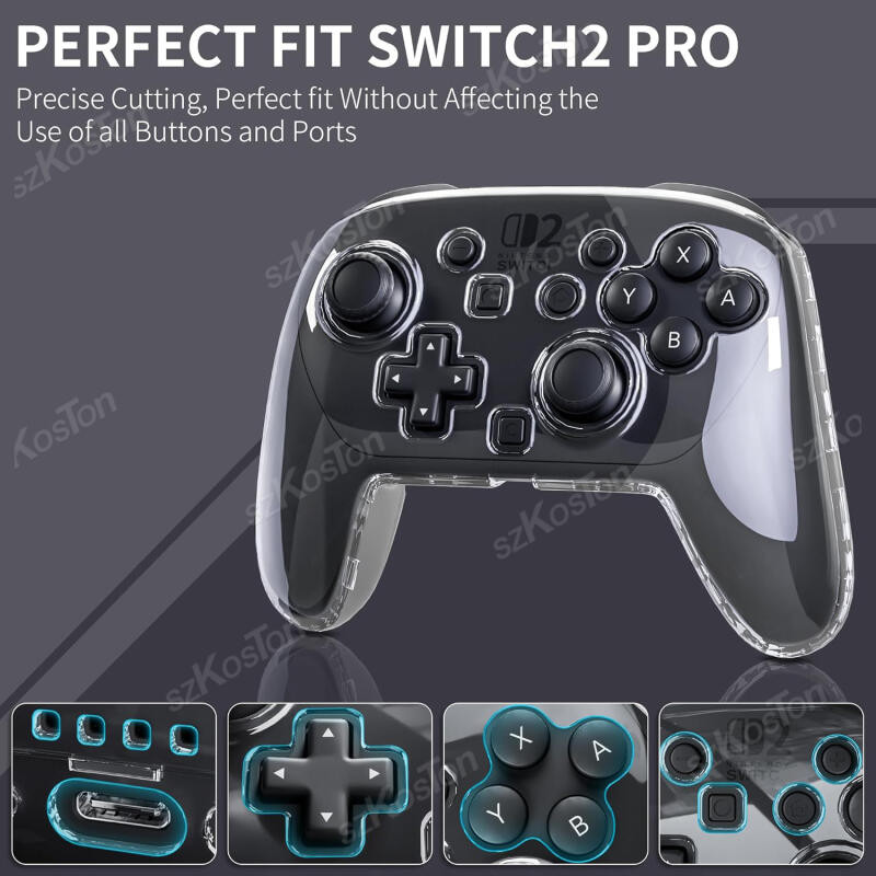 HOT Transparent Controller Protective Cover for Nintendo Switch 2 PRO ...