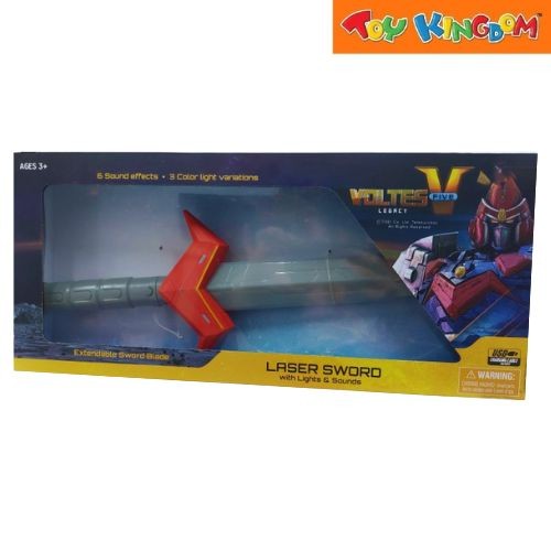 Voltes V Legacy Laser Sword With Lights & Sounds | Shopee Philippines