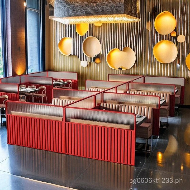 Partition Restaurant Screen Fence Commercial BBQ Booth Wall Hot Pot ...