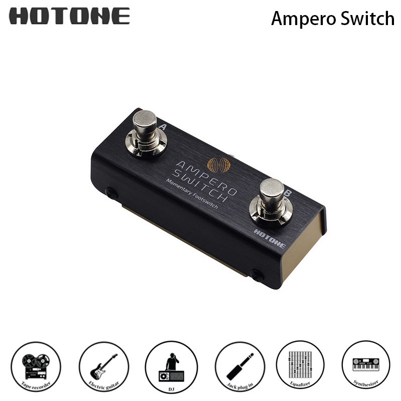 Hotone Ampero Switch 2-Way Momentary Dual Footswitch Foot Controller 1/ ...