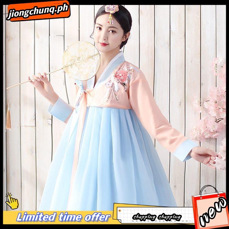 Traditional Hanbok Women's Clothing Korean Performance Clothes Hanbok ...