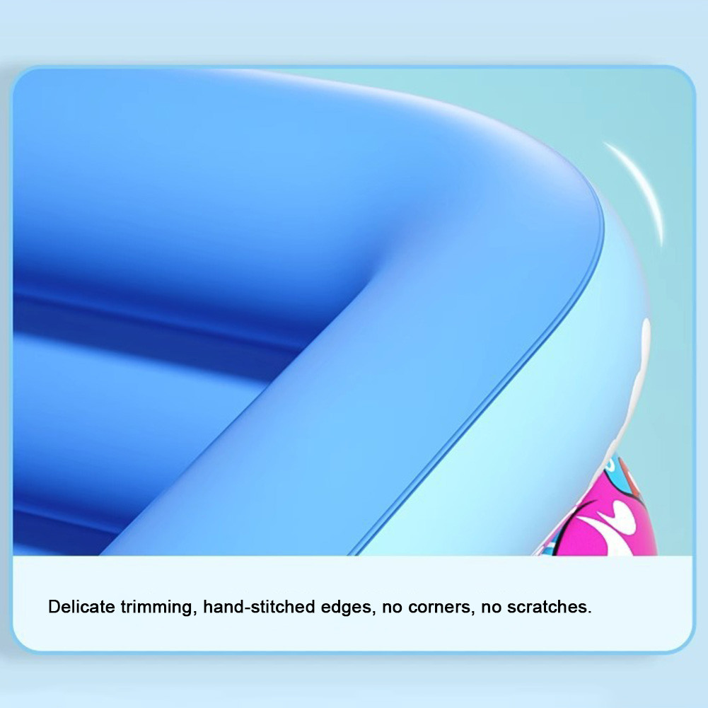 Rain Inflatable Swimming Pool PVC Framed Swimming Pool Cartoon Pattern ...