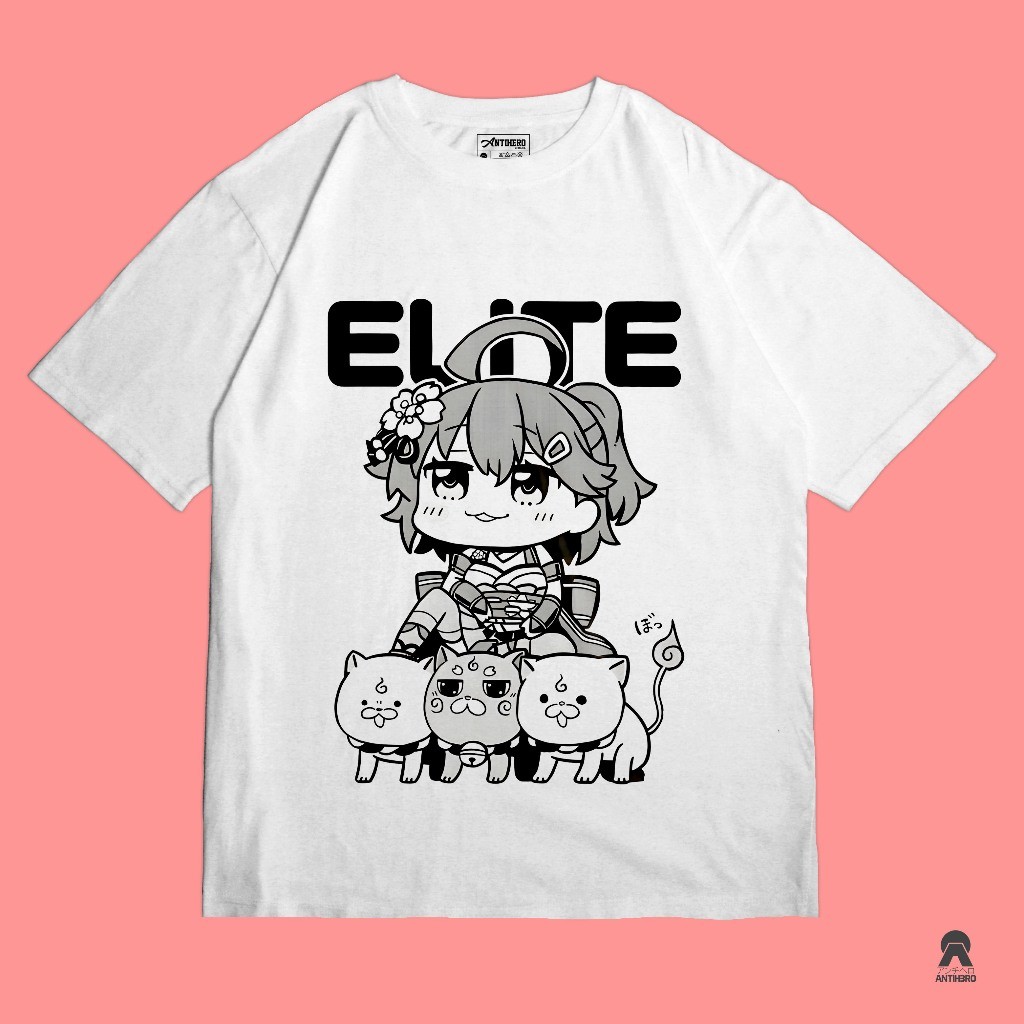 T-shirt Elite Miko Sakura 35p Mikochi Hololive Vtuber T-Shirt Cotton ...