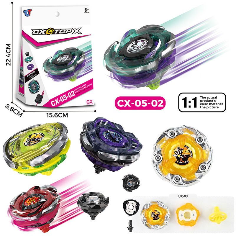 Beyblade X CX-05-01 CX-01 Dran Brave Set UX-03 UX-09 BX-23 High Quality Spinning Tops | Shopee ...