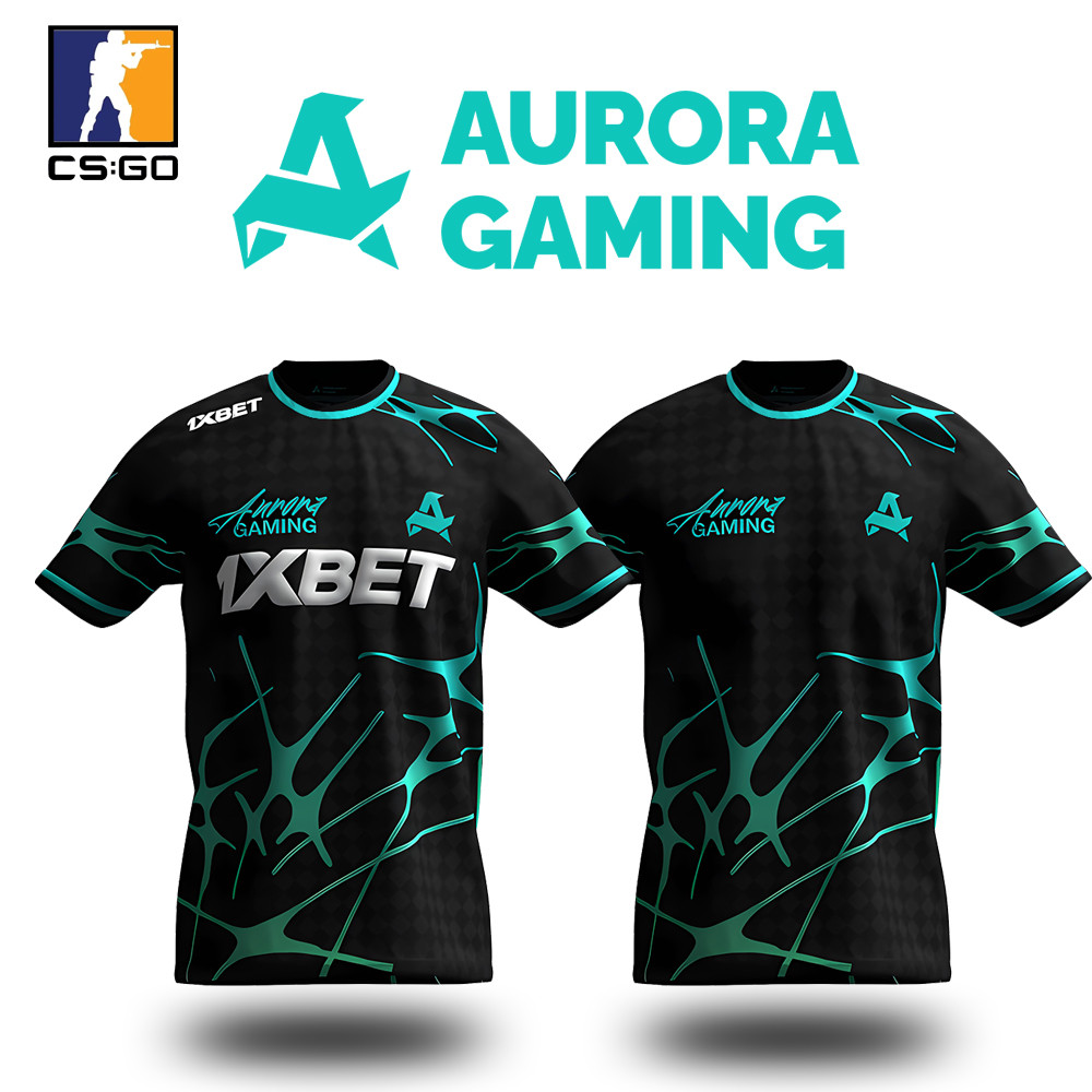 CS2 Summer Training Jersey Esports Club Aurora Gaming 2025 Uniform CSGO ...