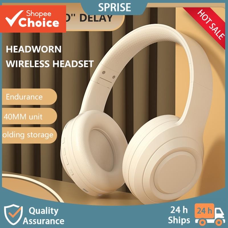 SPRISE DR58 Wireless Bluetooth Earphone Noise Cancelling Headphone ...