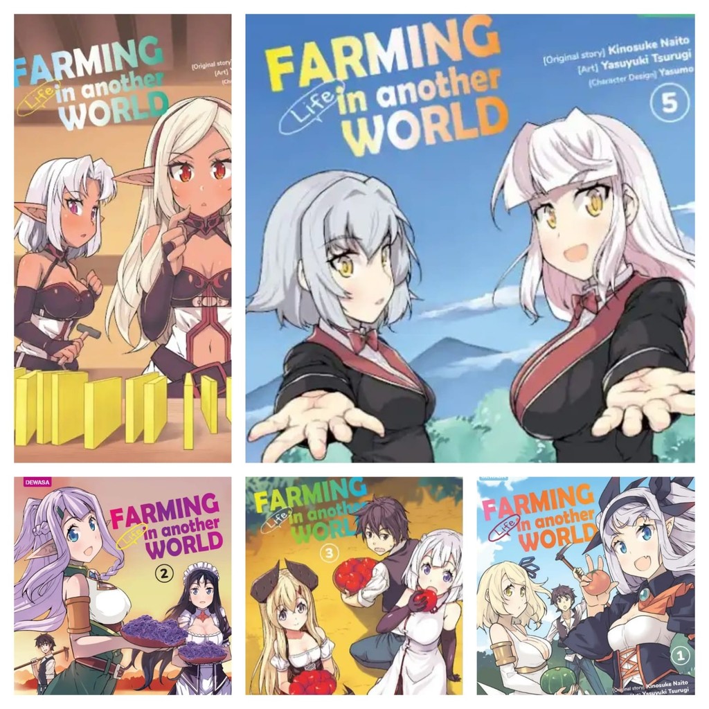 * COMIC Farming Life in Another World - Kinosuke Naito PGI | Shopee ...