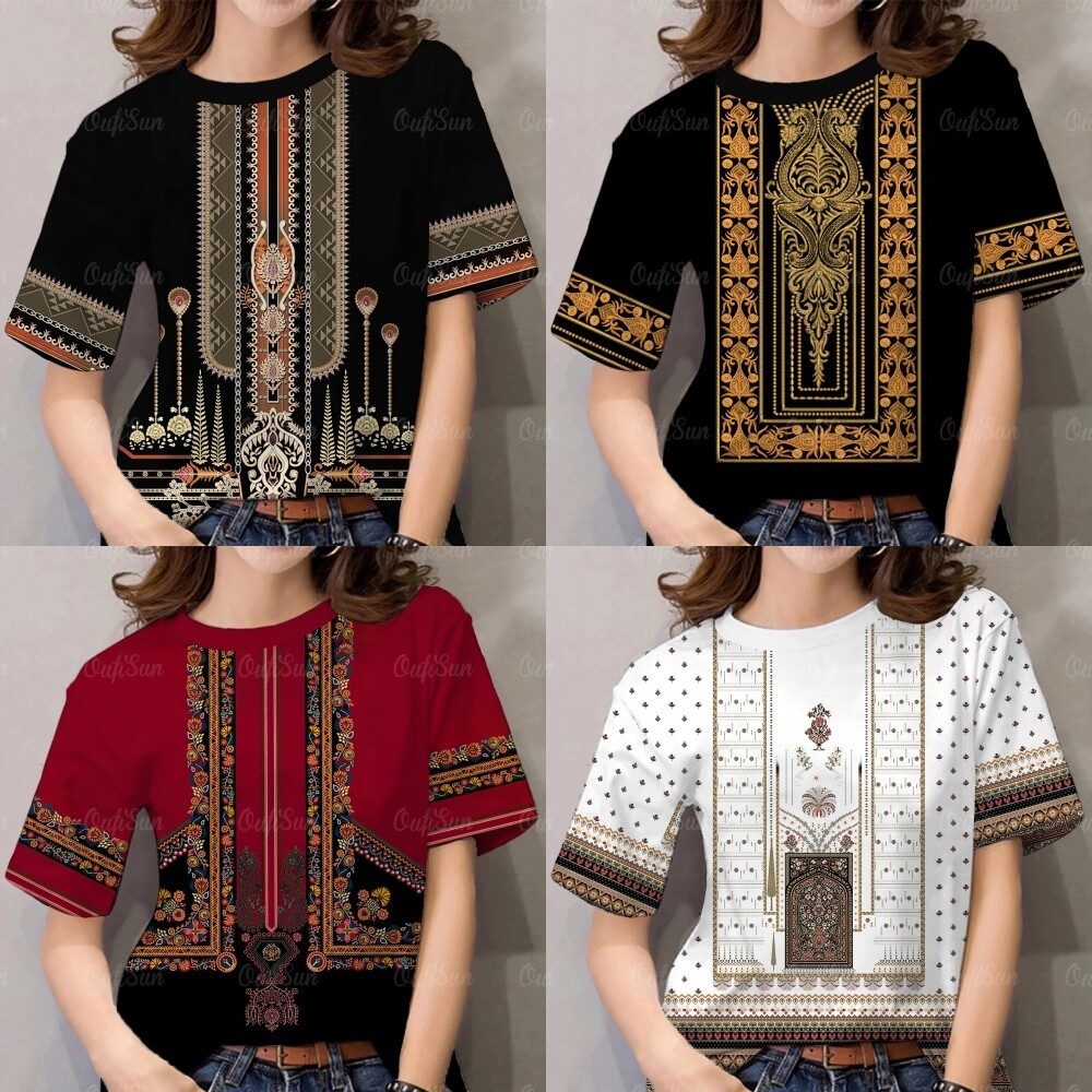 2025 Modern Barong Asean Attire For Women Retro Ethnic Style Women's T ...