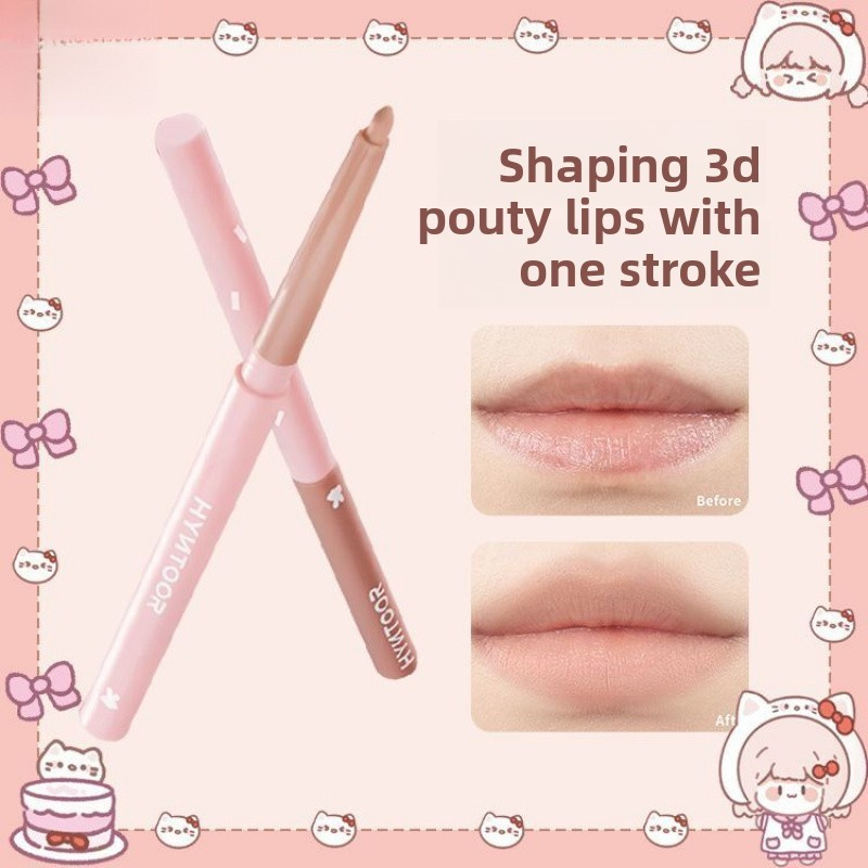 HYNTOOR Lip Liner Precisely Outlines The Lip Shape Enriches The Lips ...