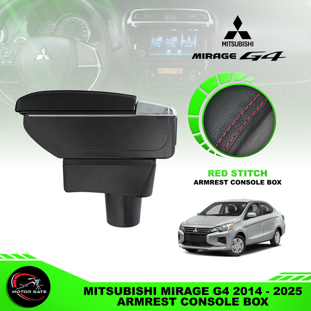 Mitsubishi Mirage G4 / Hatchback 2014 to 2026 Console Box Premium / Car ...