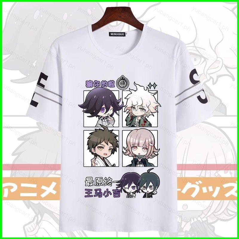 YB1 Danganronpa Trigger Happy Havoc summer T-shirt Anime Short Sleeve ...