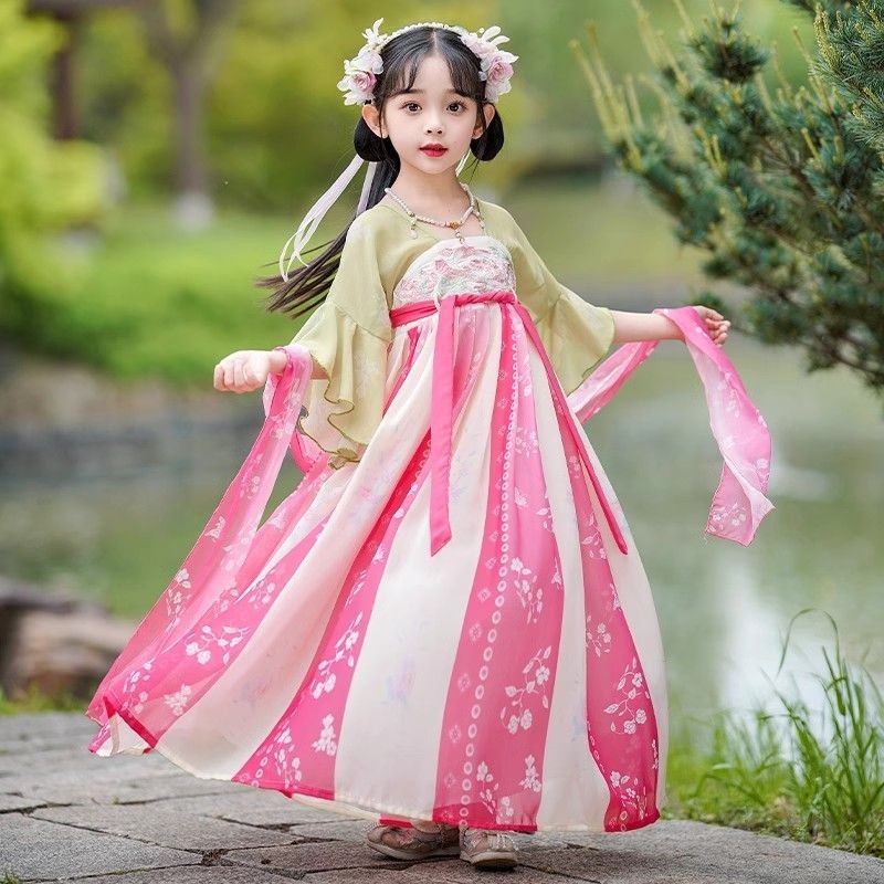 Hanfu Children Hanfu Girls Children Summer Hanfu 2025 Ancient Style ...