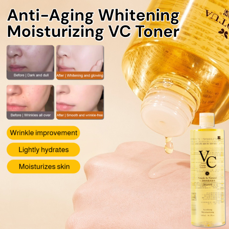 【NEW】Moisturizing Water Vc Toner Large Capacity Skin Care Sweet Orange ...