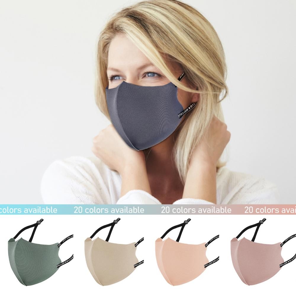 HOTWIND 3D Washable Adjustable Dust-proof Breathable Ice Cotton Knitted ...