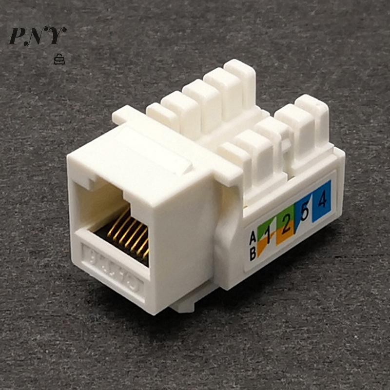 CBS 5Pcs CAT6 RJ45 110 Punch Down Keystone Computer Module Network ...