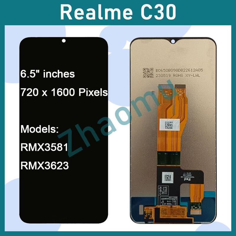 Zhaomu Display For Realme C1 C2 C3 C11 2020 C11 2021 C12 C15 C17 C15 Qualcomm Edition C20 C21 ...