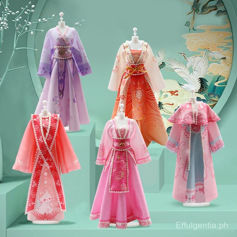 Hanfu DIY Dress-Up Kit - Traditional Chinese Costume Craft Set for ...