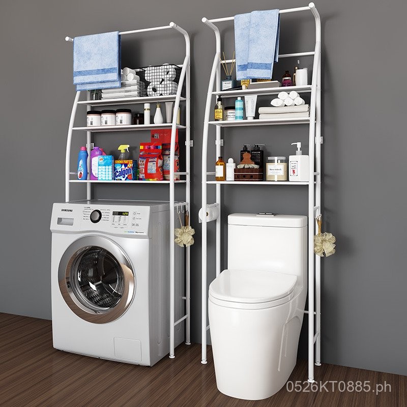 Bathroom Sink Toilet Washroom Floor Basin Rack Bathroom Storage Washing ...