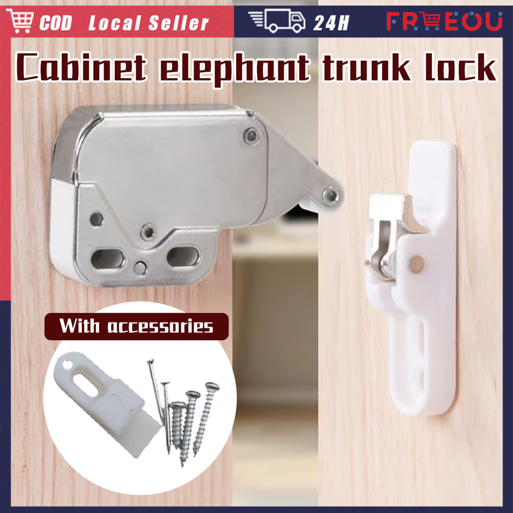 Automatic Spring Catch Locks – Touch Release For Cabinet, Closet ...
