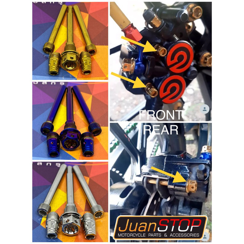 Heng Caliper Pin for Raider 150 Carb ONLY (SOLD AS SET) | Shopee ...