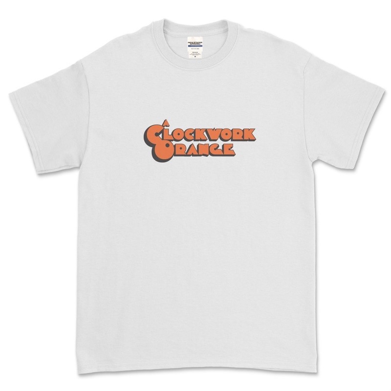 CLOCKWORK ORANGE - FONT LOGO / FILM T-SHIRT | Shopee Philippines