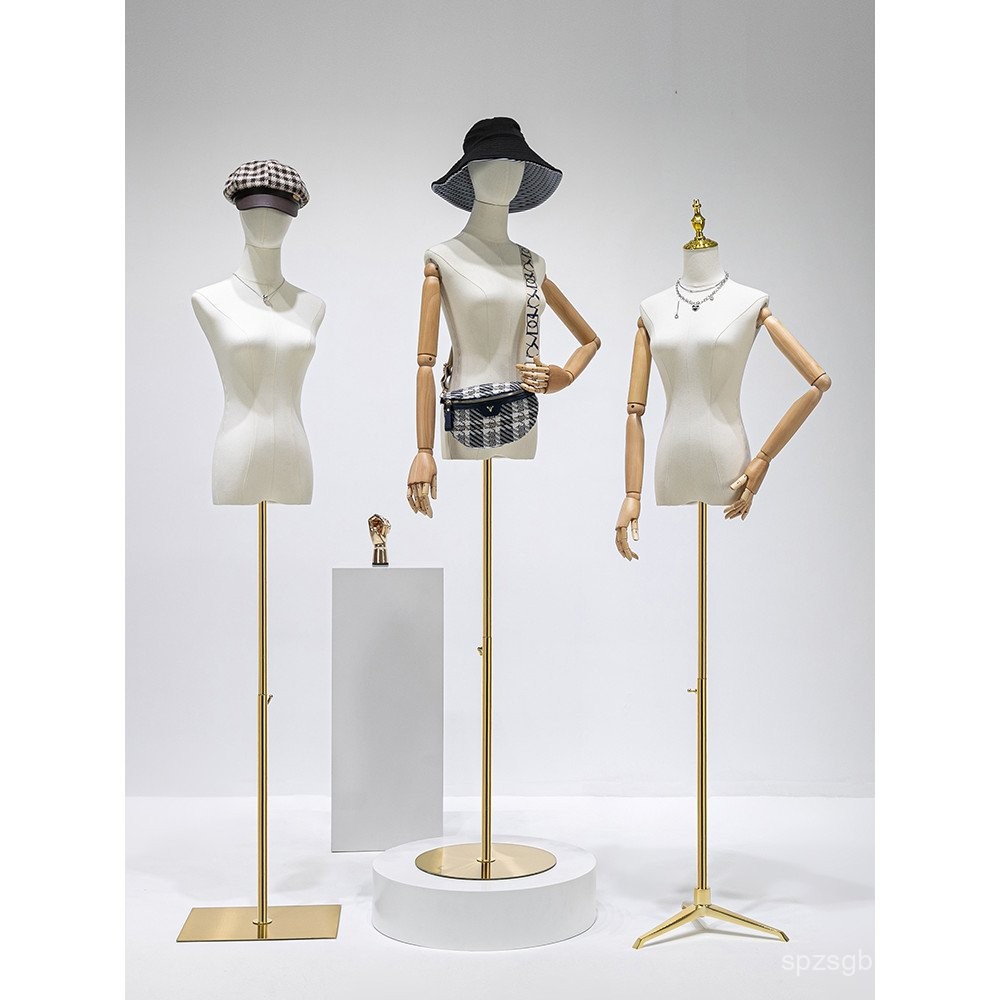 Clothing Store Mannequin Female Half Body Female Clothing Mannequin ...