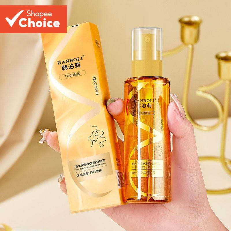 Perfume soft hair care essential oil spray improves dry and fr izzy ...