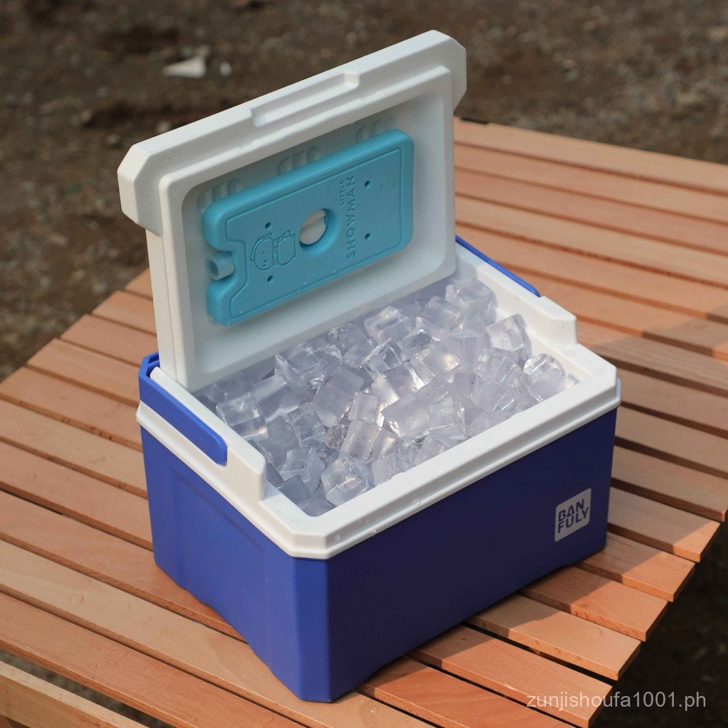 Outdoor Ice Cube Cooler Commercial Stall Ice Bucket Refrigerator Food ...