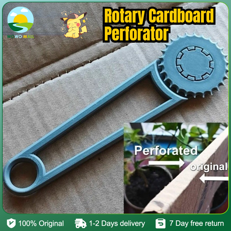 Rotary Cardboard Perforator Ergonomic Cardboard Perforation Cutter For ...