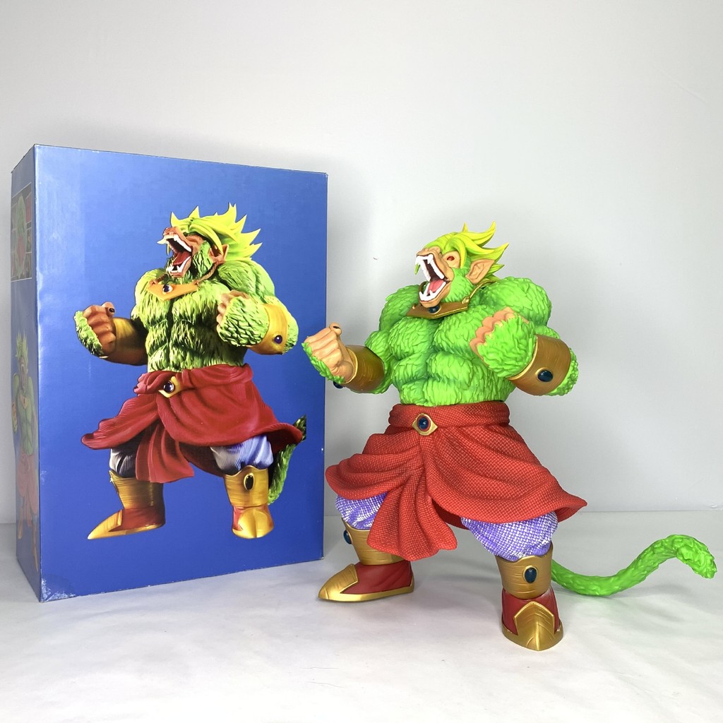 Dragon Ball Super Saiyan Great Ape Super Big Broly Blonde Scene Model ...
