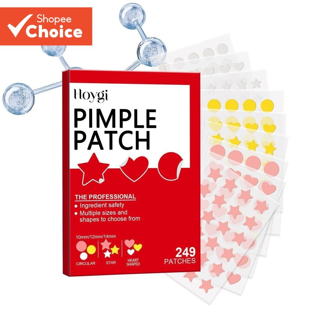 249pcs Hydrocolloid Acne Pimple Patch, Pimple Patches for Covering Zits ...