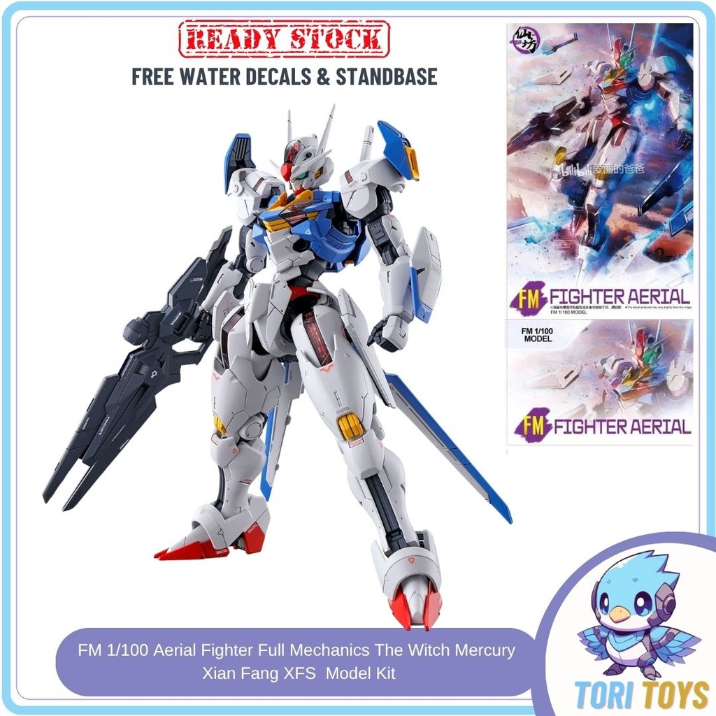 FM 1/100 Aerial Fighter Full Mechanics The Witch Mercury Xian Fang XFS ...