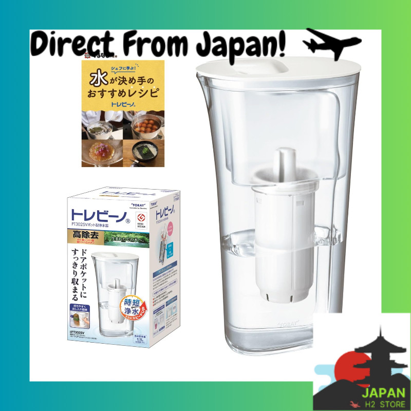 【Direct From Japan】Toray Revino Water Purifier Pitcher (High-Speed ...