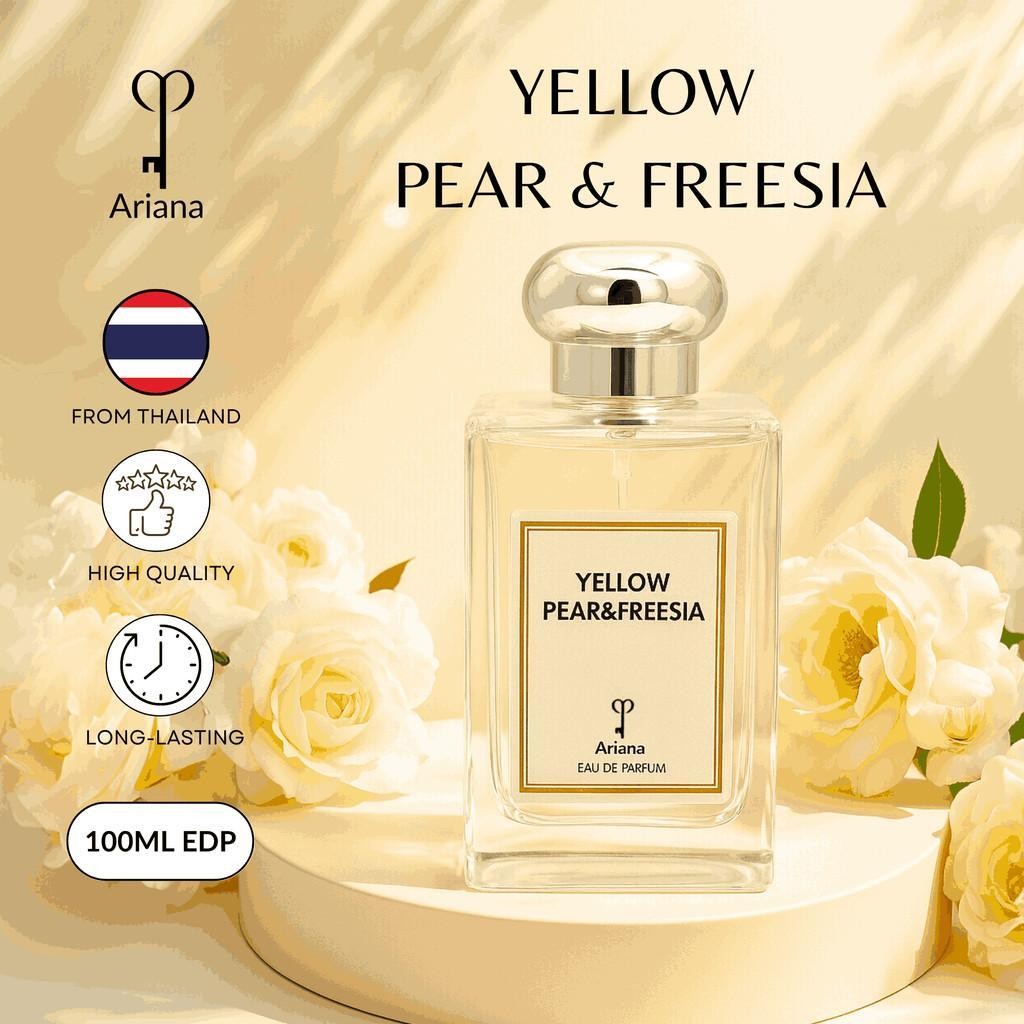 ARIANA Yellow Pear & Freesia Perfume For Women 100ml Long lasting EDP ...