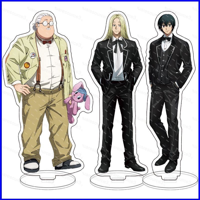 SQ3 SAKAMOTO DAYS Acrylic Plate Holder Stand Plates Home Desktop Taro ...