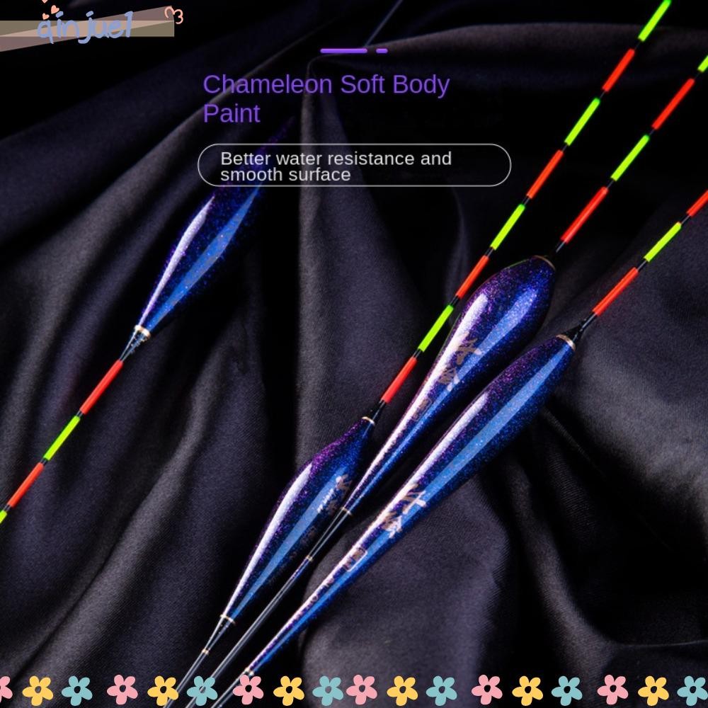 QINJUE Floats Bobbers, Eye-catching Triangle Tail Sensitive Fishing ...