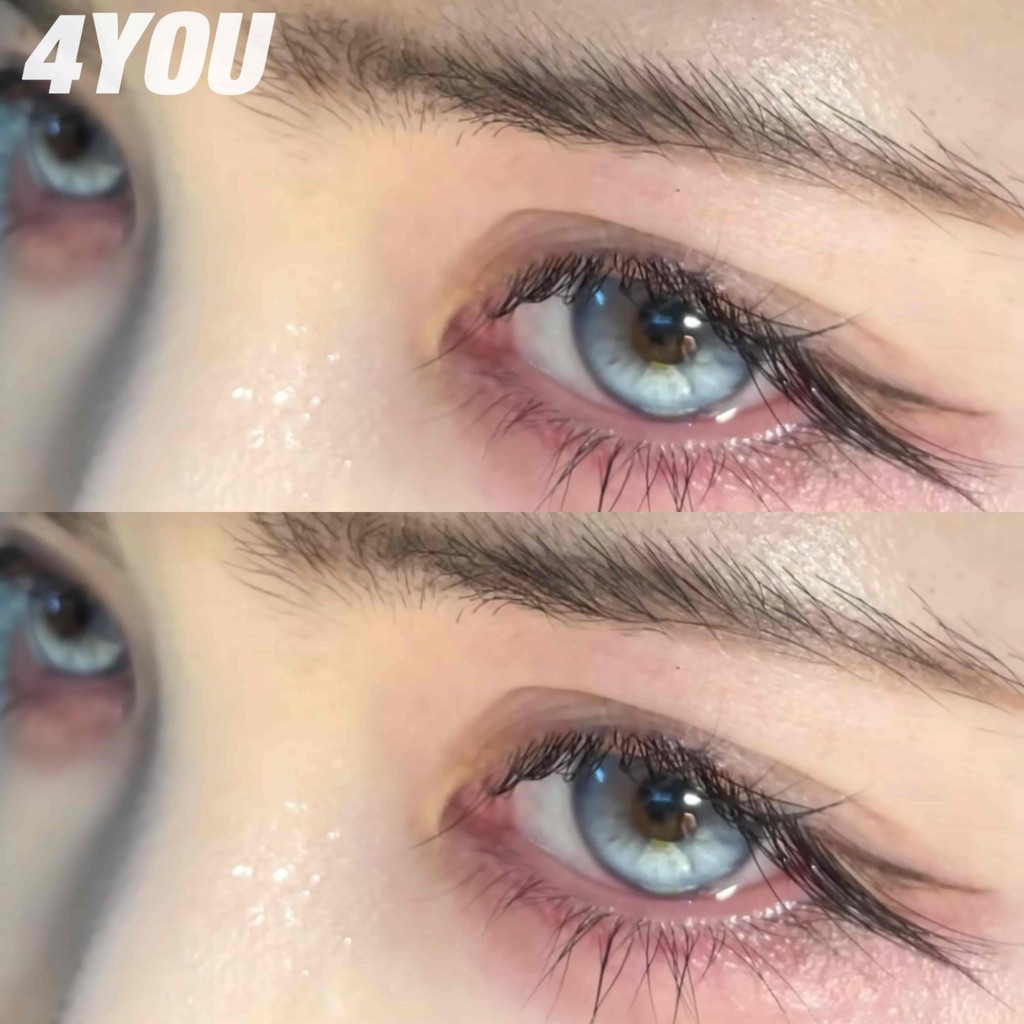 Blue Comic Eyes Big Lenses Light Contact Lens Yearly Use 14.5mm ...