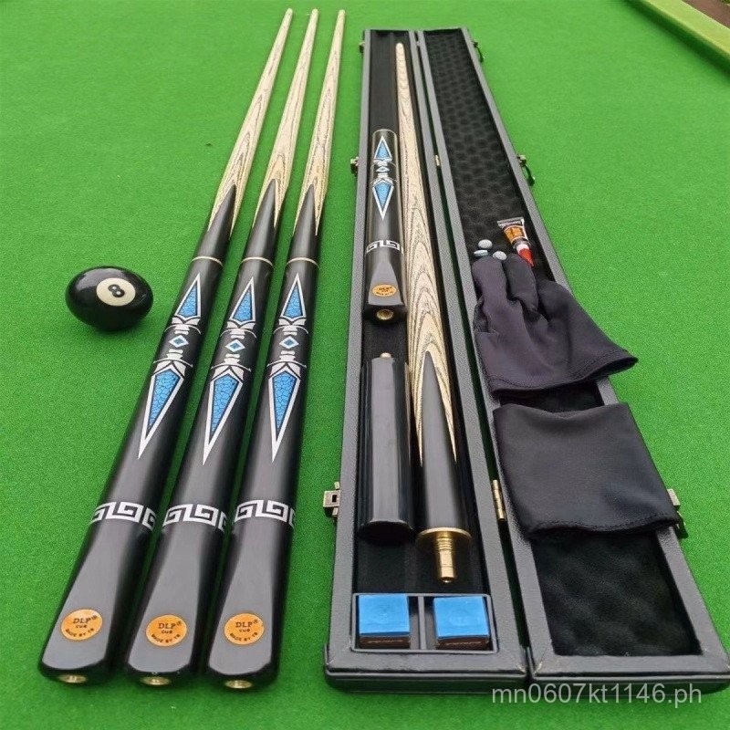 Chinese Style Billiard Cue Split Set, New Model Black Eight Nine, Complete Set with Small Head ...