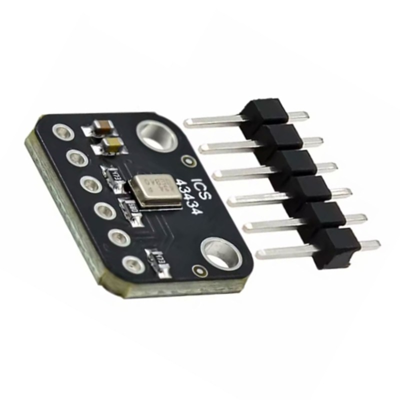 WU ICS 43434 Mini I2S Digital MEMS Mic Module 3 30V Integrated Low Pass ...