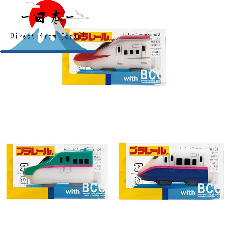 [Direct from Japan] [Set Purchase] Kameyama Candle House Plarail Candle E6 Series Shinkansen ...