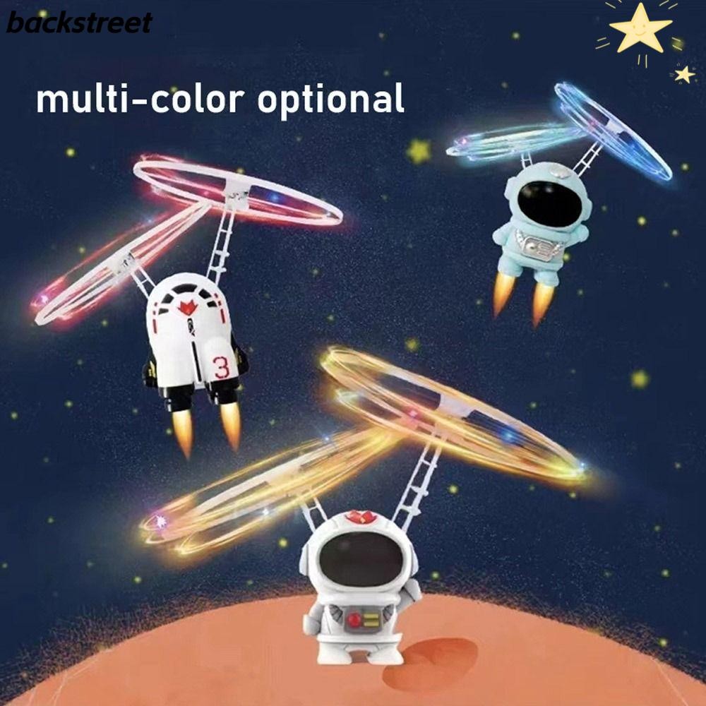 BACKSTREET Flying Robot Astronaut Toy, Spacecraft Helicopter Hand ...
