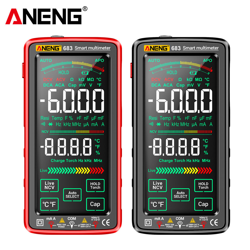 ANENG Electric Multimetry Touch Screen Electrical Capacitance Meter ...
