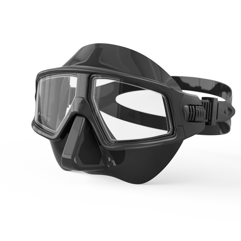 New Adult Large Frame Free Diving Mask Swimming Goggles Snorkeling ...
