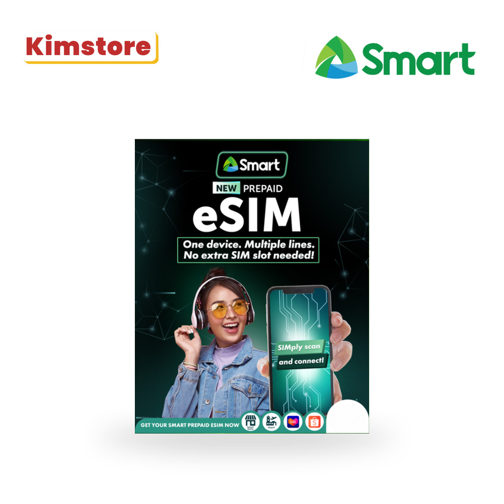 Kimstore Smart 5G E SIM | Shopee Philippines