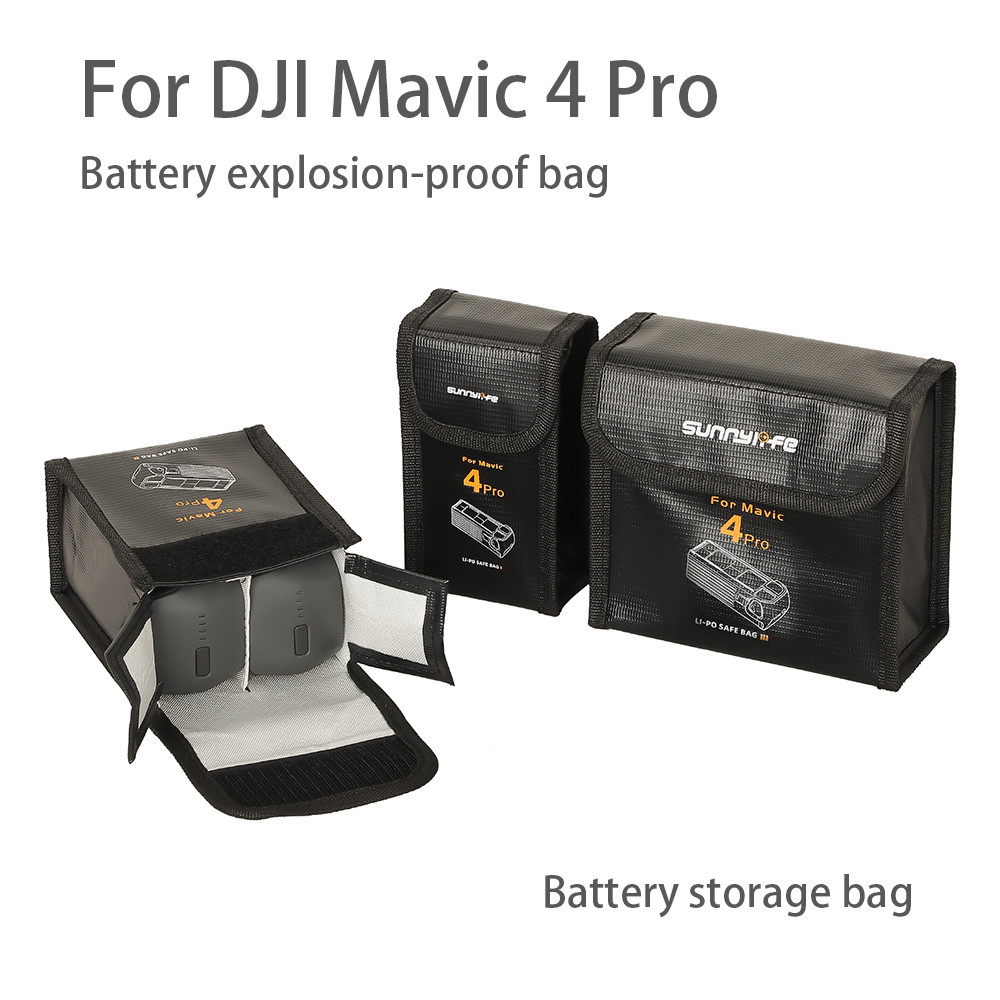 For DJI Mavic 4 Pro Battery Explosion Proof Bag Compatible with DJI ...