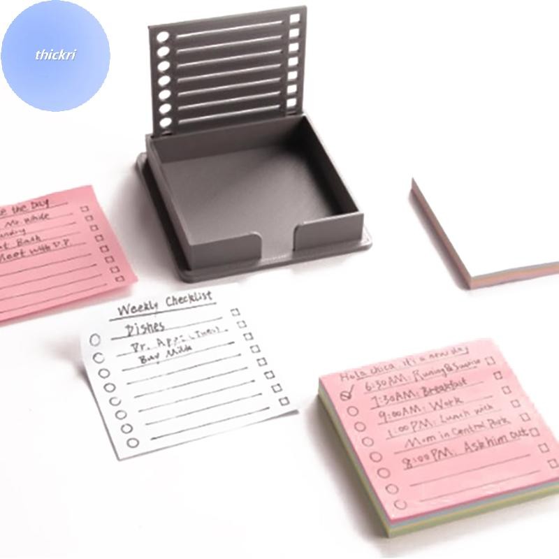 THICH Sticky Pads Organizer Pad Holder Sticky Note Organizer With ...