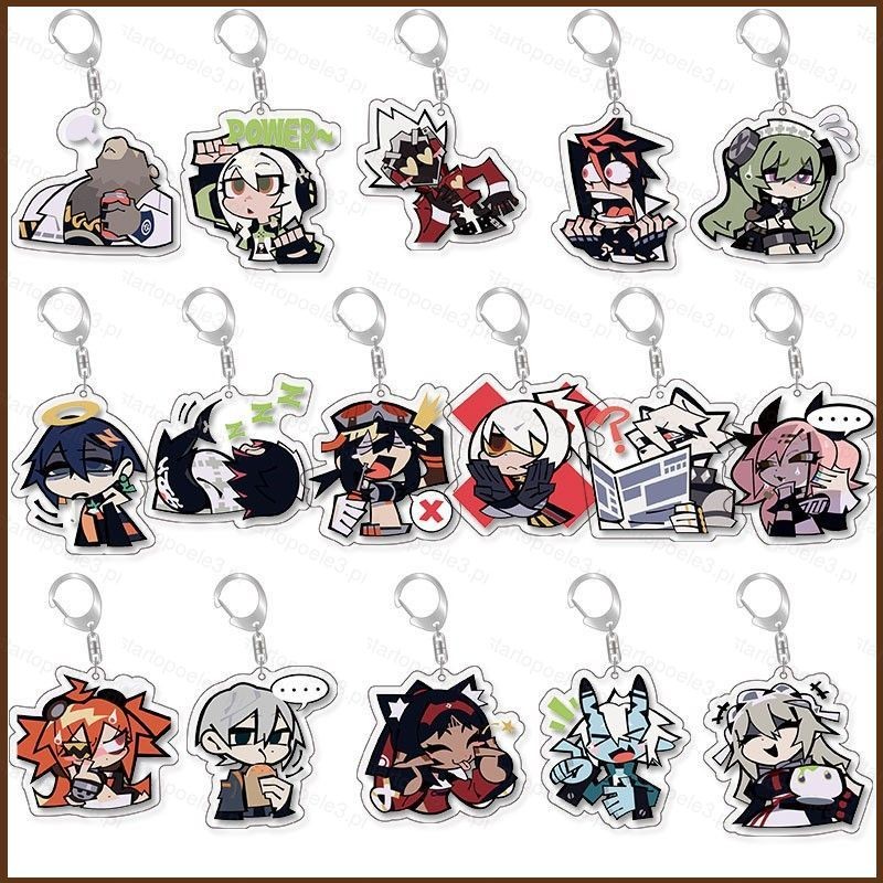 ST3 Zenless Zone Zero Wise Belle Anby Demara Nicole Demara acylic key ...